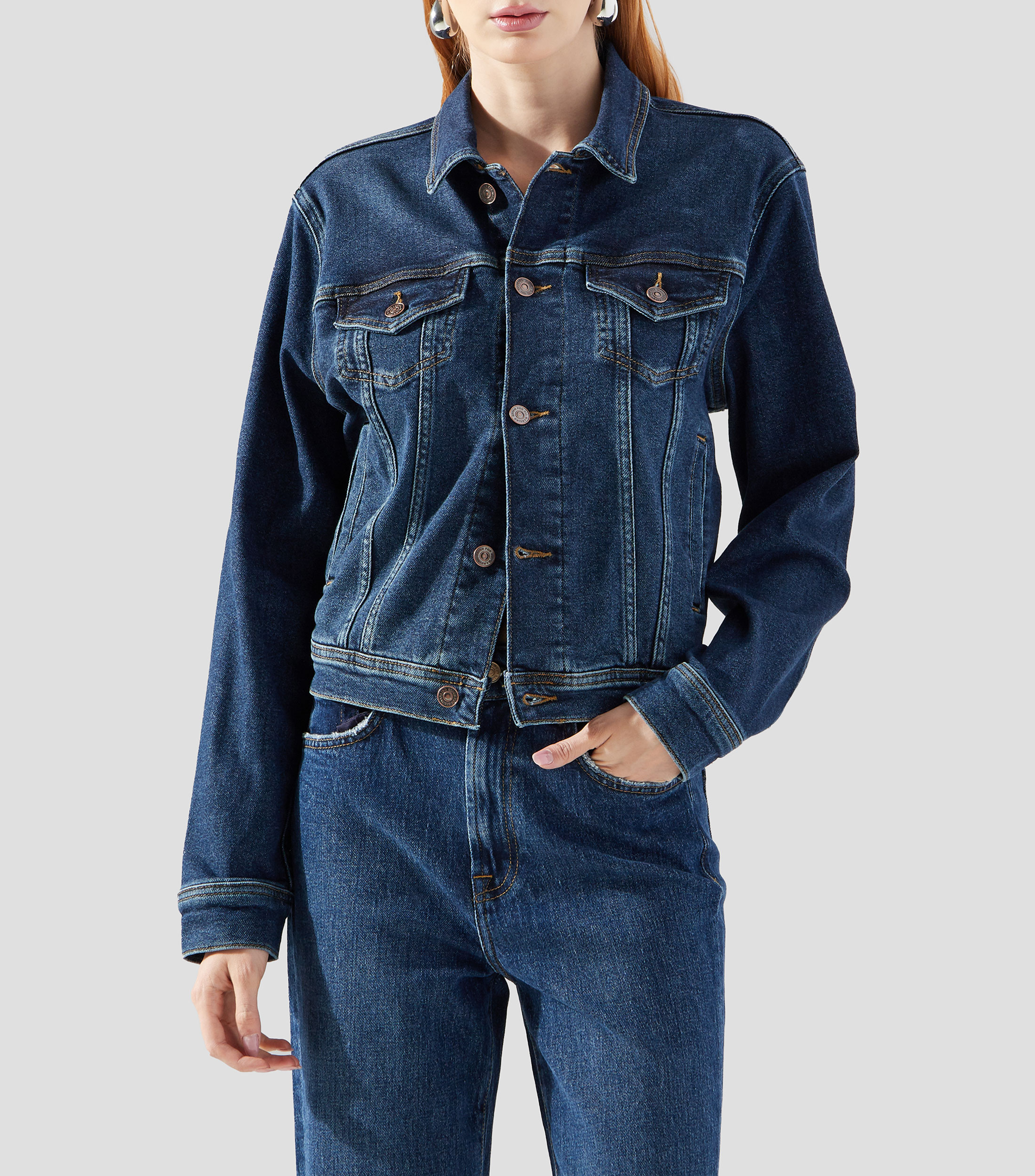 SEVEN FOR ALL MANKIND_A719_7 For All Mandkind Chamarra Mujer |El Palacio de Hierro